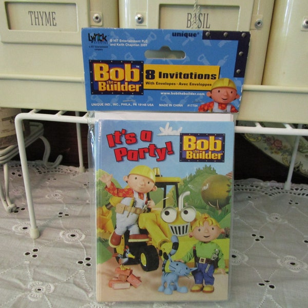 Bob the Builder Invitations - Etsy