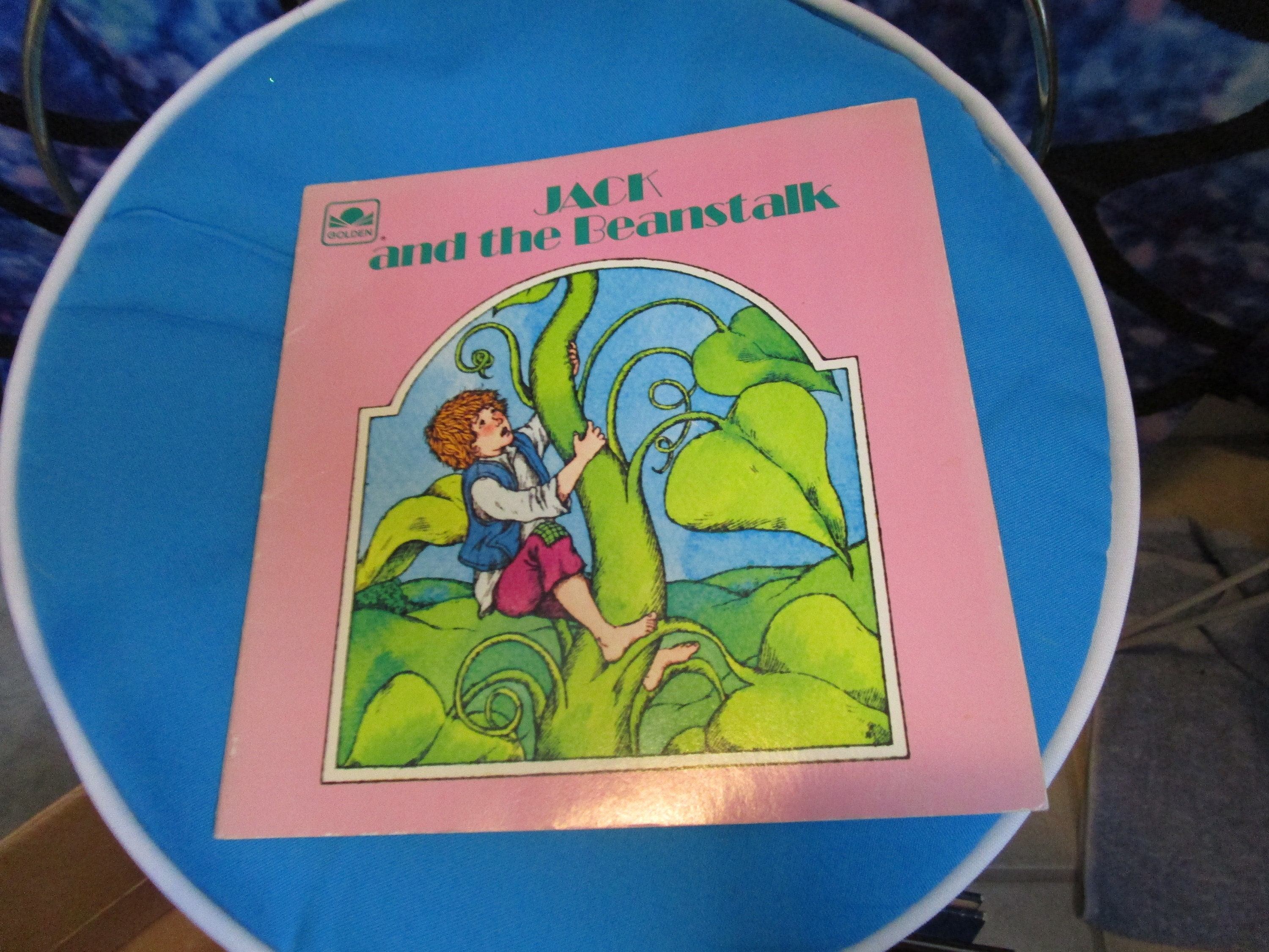 1973 Jack and the Beanstalk Golden Softcover Book Retold by Stella ...