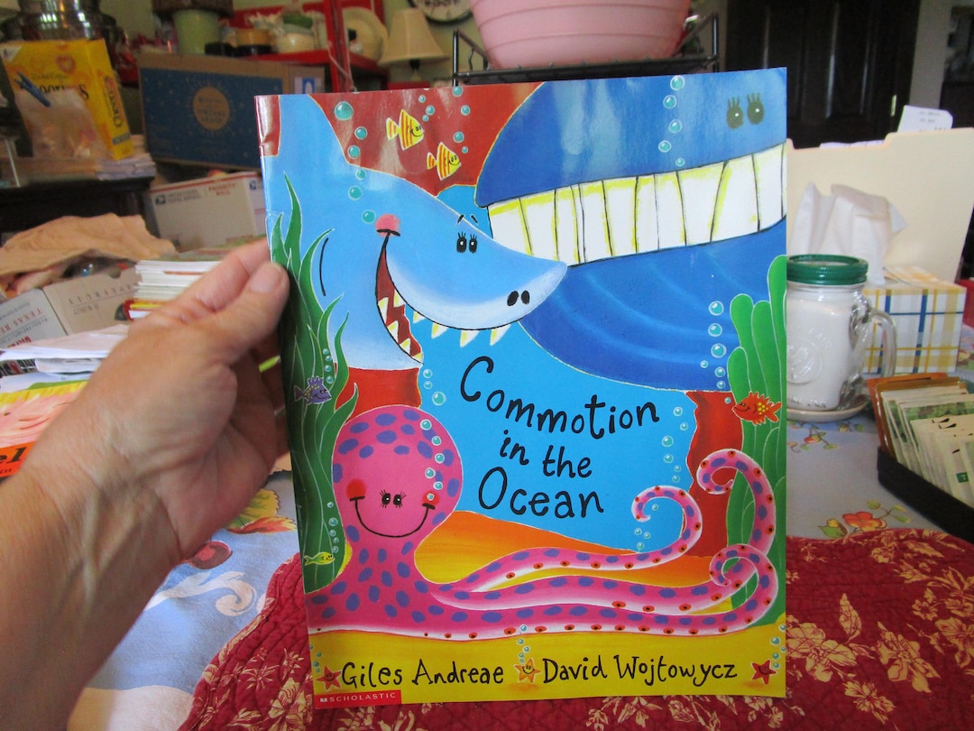 1999 Commotion in the Ocean by Giles Andreae Illustrated by David ...