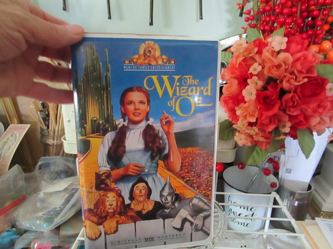 1996 the Wizard of Oz VHS Digitally Mastered - Etsy