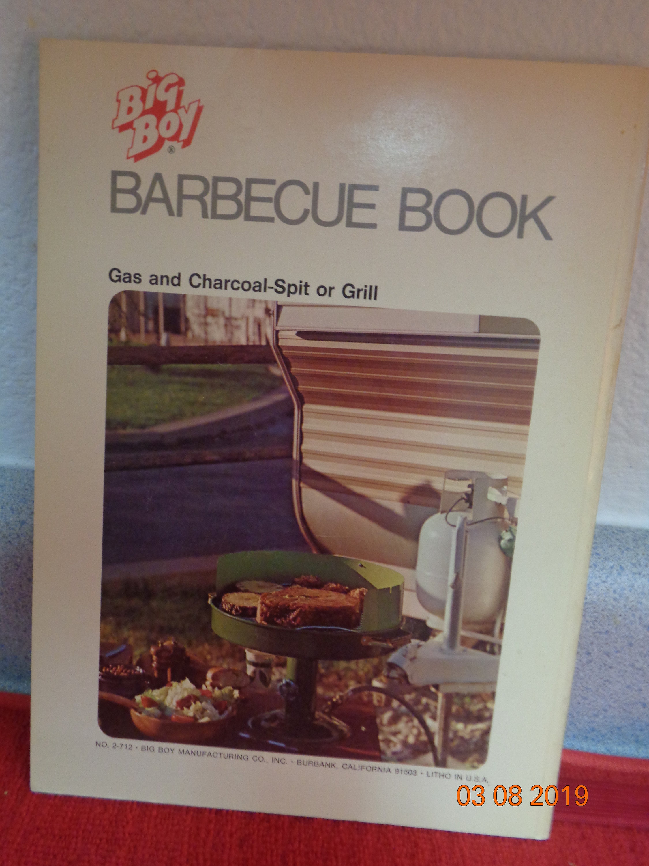 1971 Big Boy R Barbecue Book Cookbook - Etsy