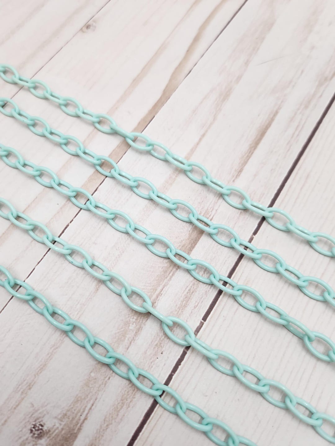 Baby Blue Plastic Chain - Etsy