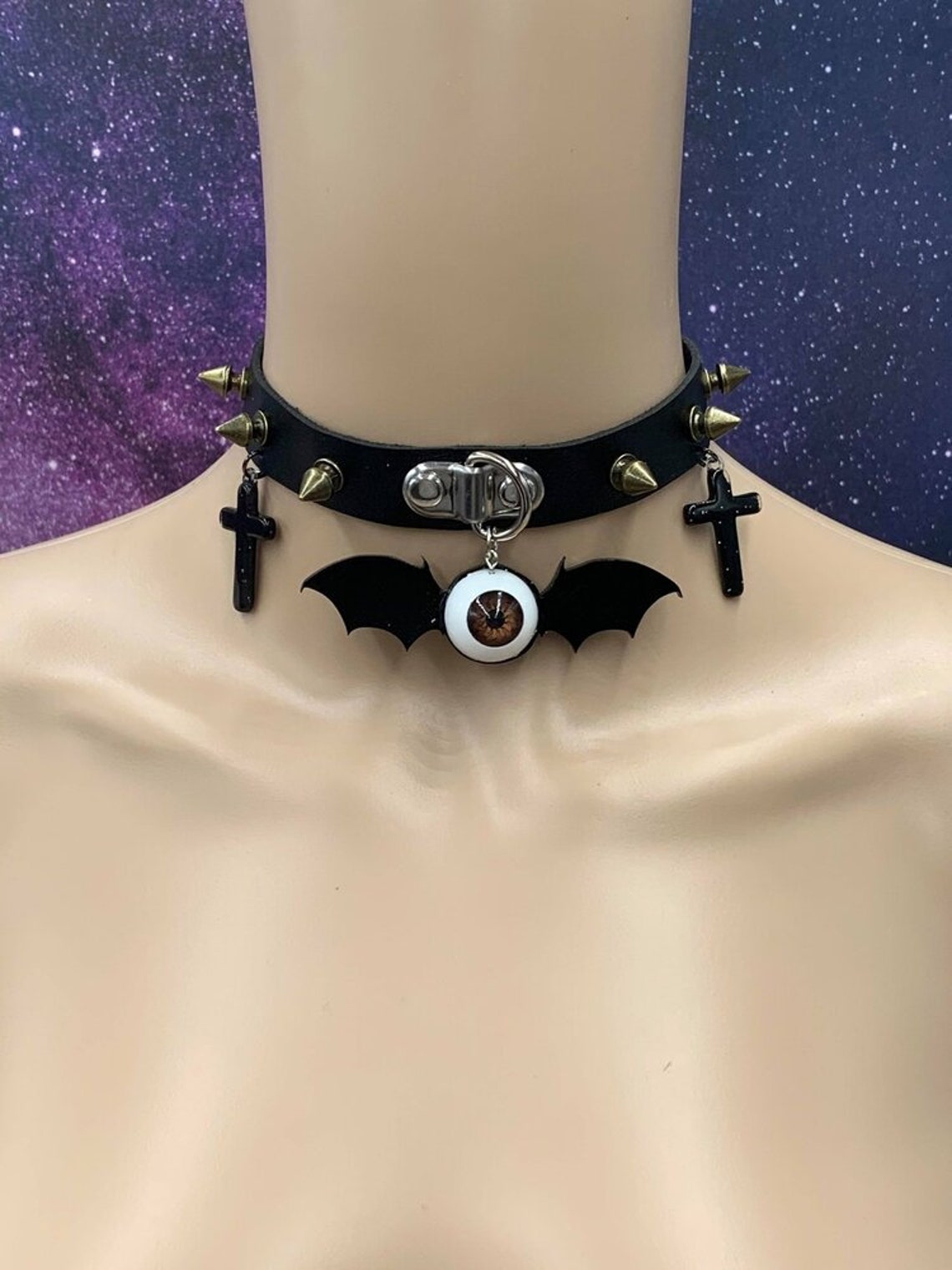 Eyeball Bat Choker - Etsy