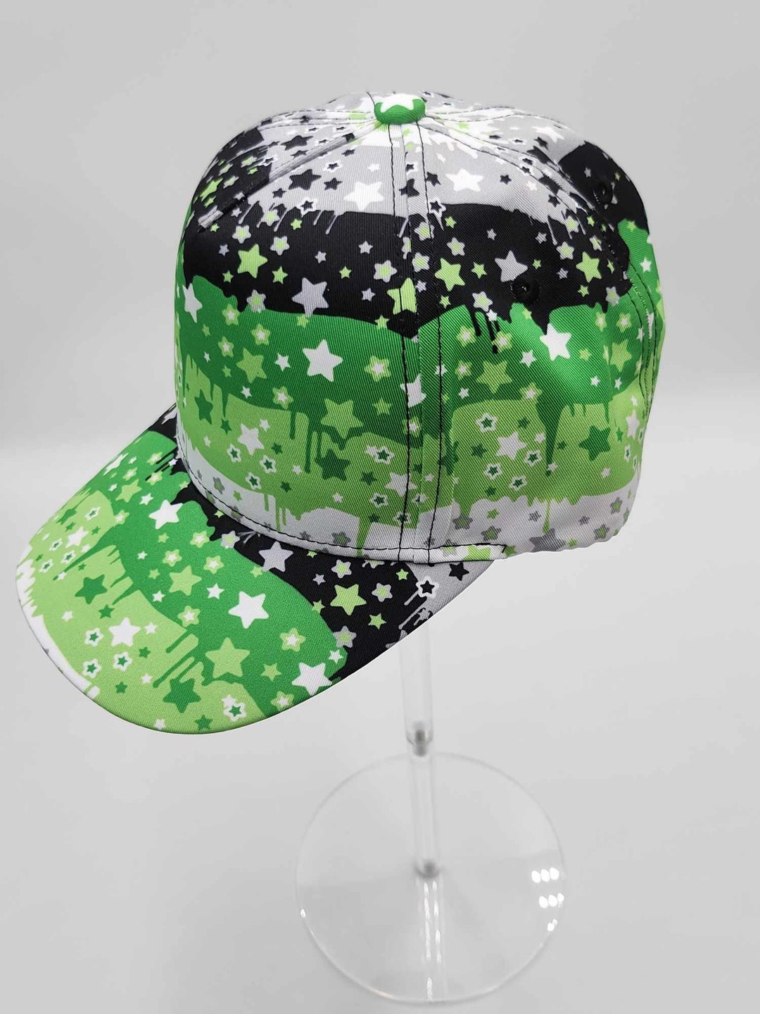 Aromantic Star Drip Pride Snapback - Etsy