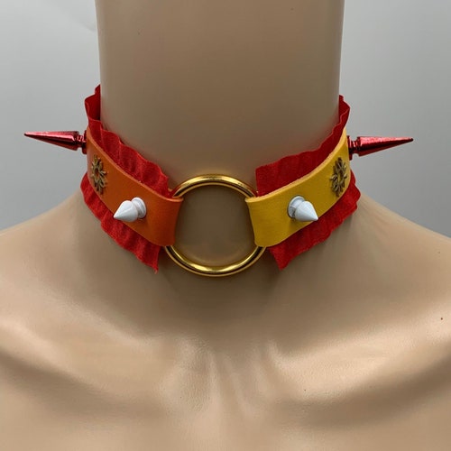 Mikan Inspired Choker 2 Color Variations - Etsy