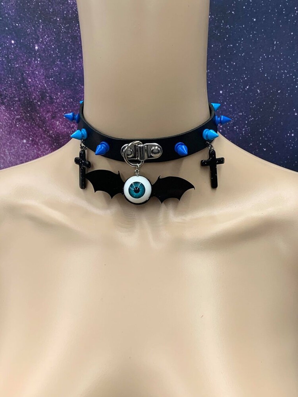 Eyeball Bat Choker - Etsy