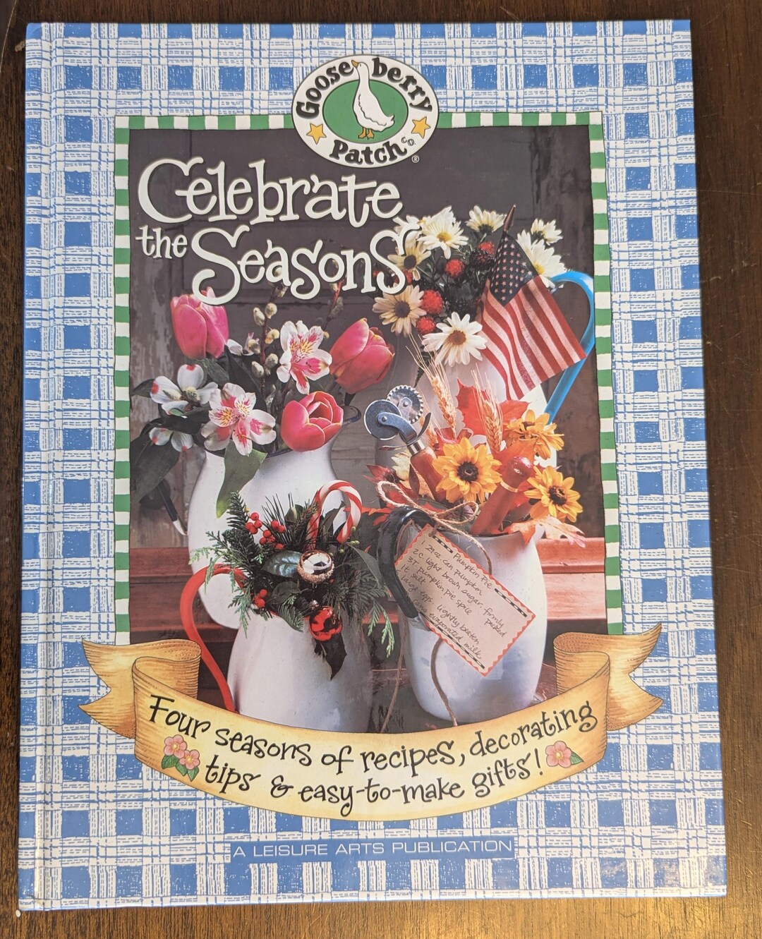 GOOSEBERRY PATCH Celebrate the Seasons Cookbook Crafts Book VINTAGE - Etsy