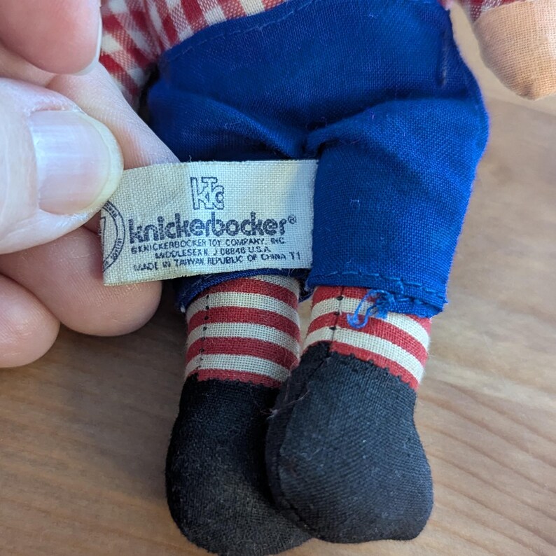 KNICKERBOCKER Raggedy Andy Rag Doll 6" VINTAGE ANTIQUE - Etsy