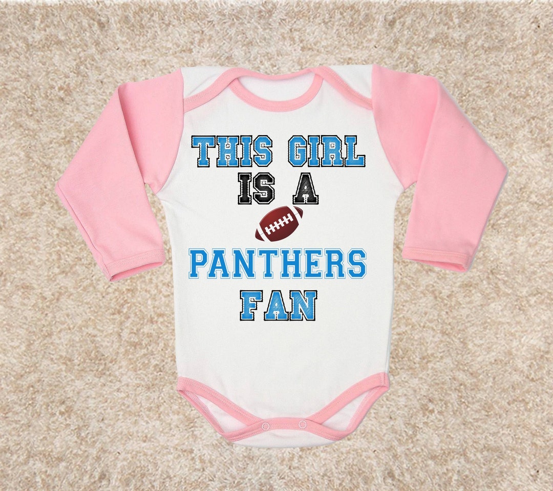 This Girl Panthers Logo FAN Baby Body Bodysuit Clothing Girl - Etsy