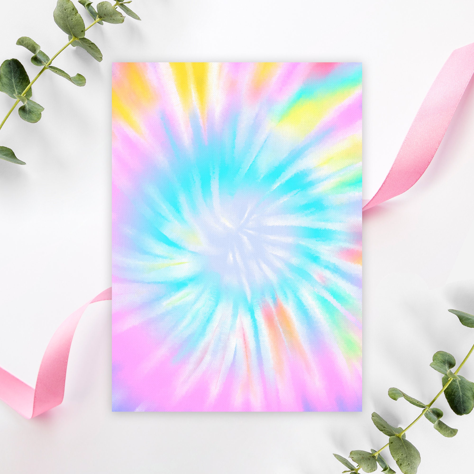 Tie Dye Invitation Tie Dye Birthday Invitation Printable - Etsy
