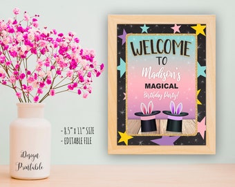 Magic Birthday Party | Etsy