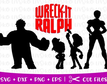 Wreck it ralph svg | Etsy