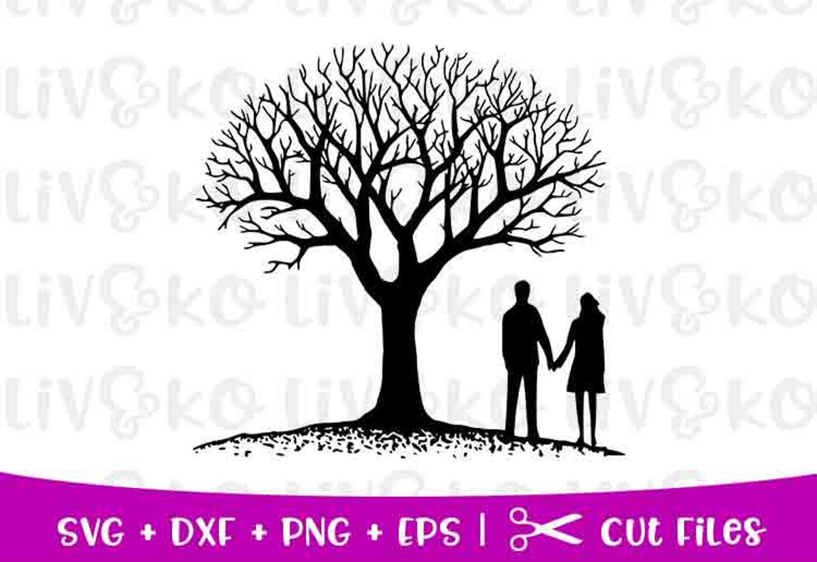 Family Tree Svg Family Tree Cut File Tree Man Woman - Etsy