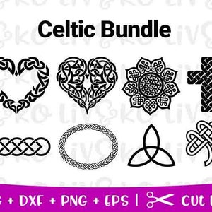 Celtic Bundle Svg, Celtic Cut File, Celtic Designs, Celtic Decals ...
