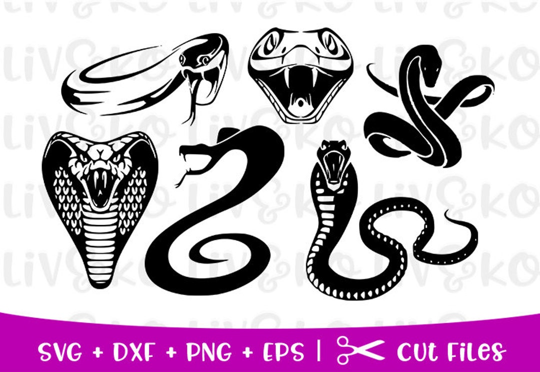 Snake Bundle Svg, Snake Svg, Snake Cut File, Snake Bundle Cut File ...