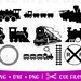 Train Bundle Svg, Train Svg, Train Cut File, Train, Train Bundle Cut ...