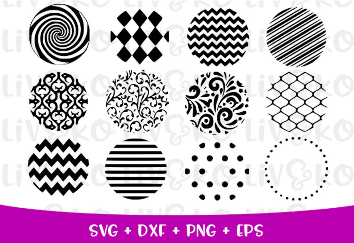 Pattern bundle svg Pattern bundle cut file Pattern bundle | Etsy