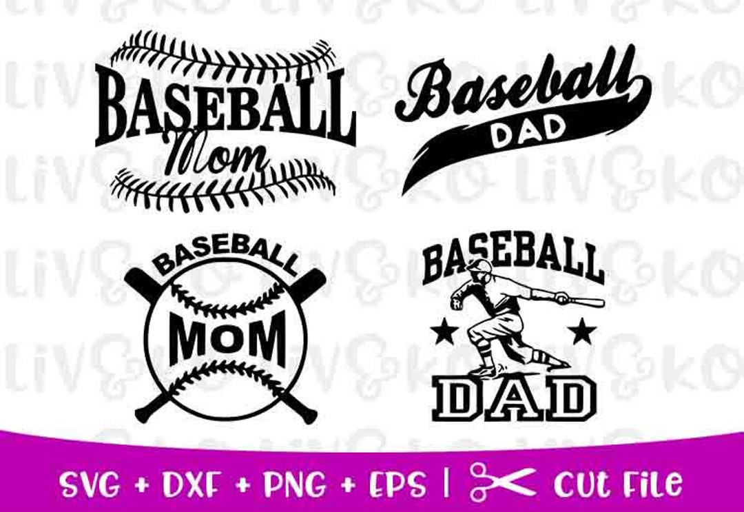 Baseball Mom Bundle Svg, Baseball Dad Bundle Svg, Baseball Bundle Svg ...