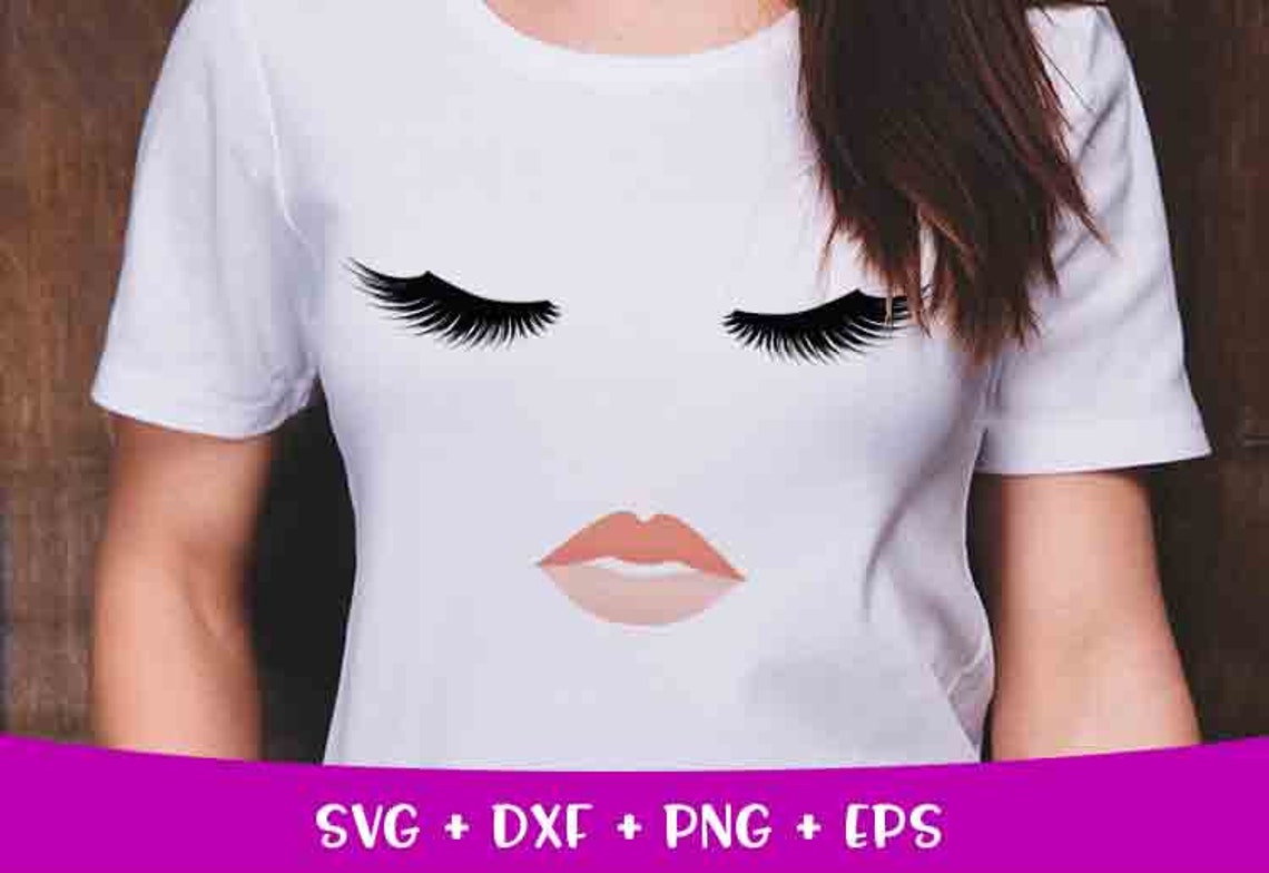 Lashes Svg Eyelashes Svg Lashes Cut File Lashes Design | Etsy
