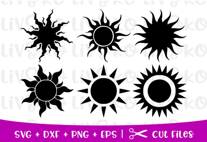 Sun Bundle Svg Sun Svg Sun Cut File Sun Sun Bundle Cut - Etsy