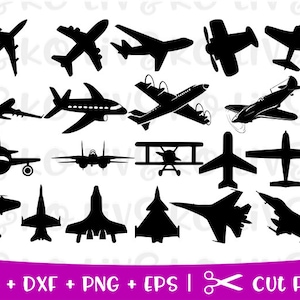 Plane Bundle Svg, Plane Svg, Plane Cut File, Airplanes, Plane Bundle ...