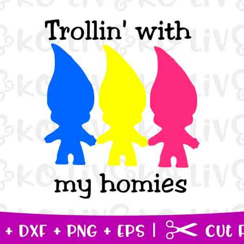 Troll Svg - Etsy