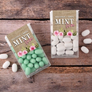 Personalized Mint to Be Favour Labels | Mint Favours | Mint Stickers ...
