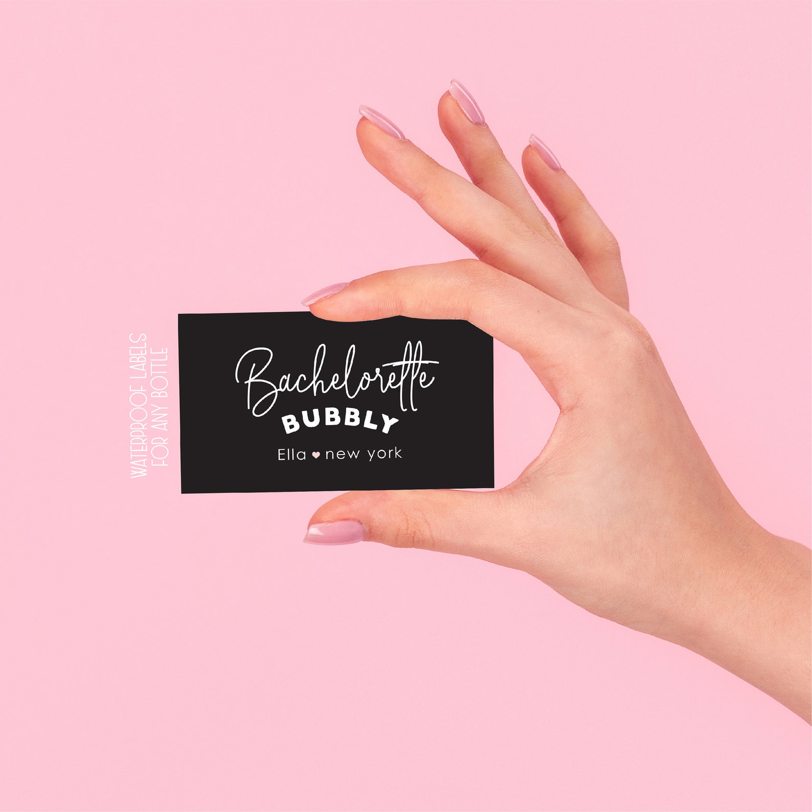 NEW! Bachelorette Bubbly Labels | Mini Champagne Labels | Wine Labels ...