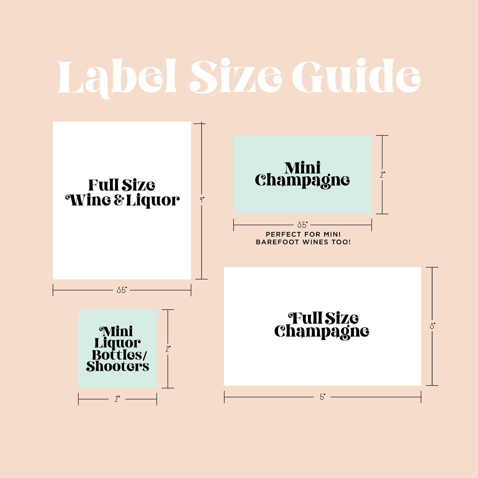 NEW! Bridesmaid Proposal Bubbly Labels | Mini Champagne Labels | Will ...