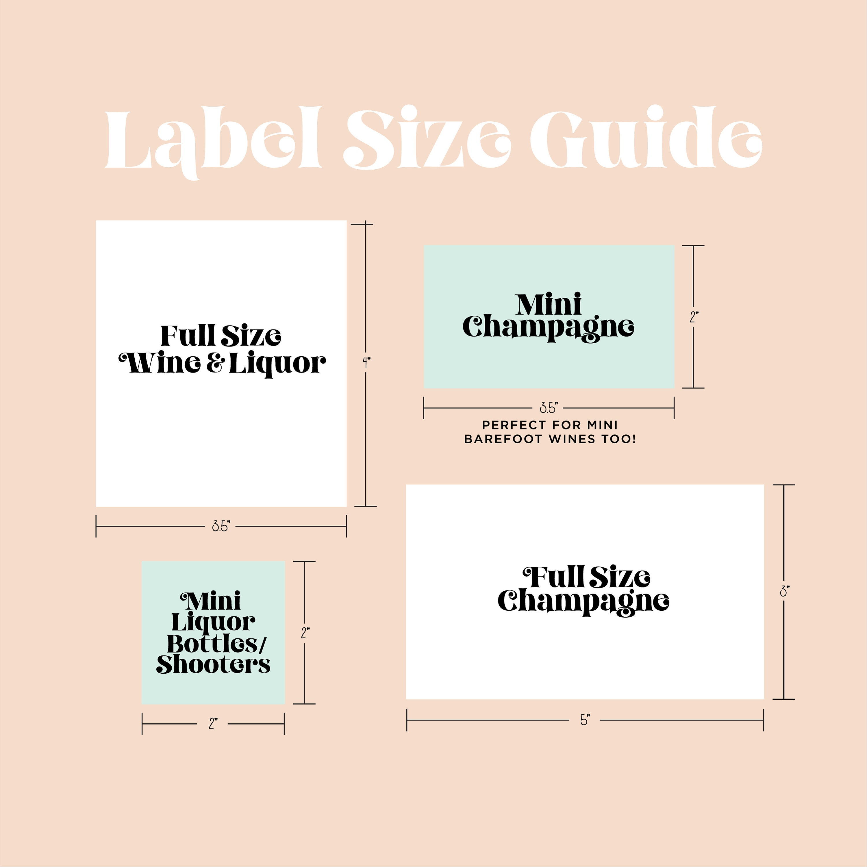 NEW! Bridesmaid Proposal Bubbly Labels | Mini Champagne Labels | Will ...