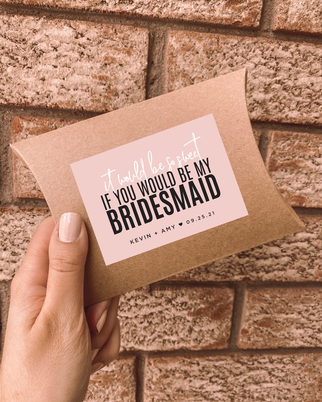 New! Chocolate Proposal Box | Bridesmaid Proposal | Bridesmaid Box ...