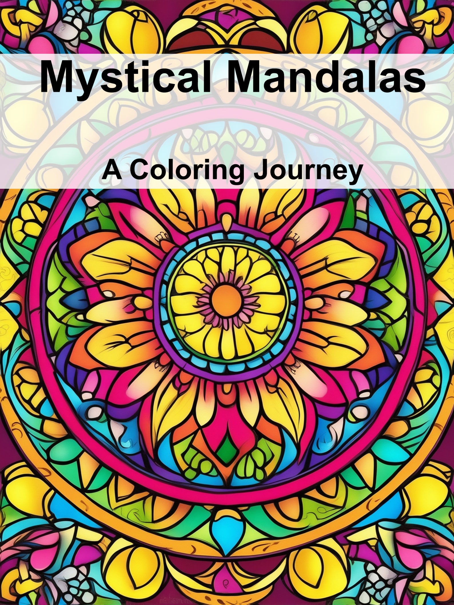 Mystical Mandalas: A Coloring Journey Downloadable - Etsy