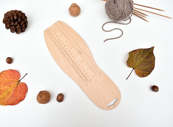Wooden Foot Measuring Tool Foot Size Measure - Etsy