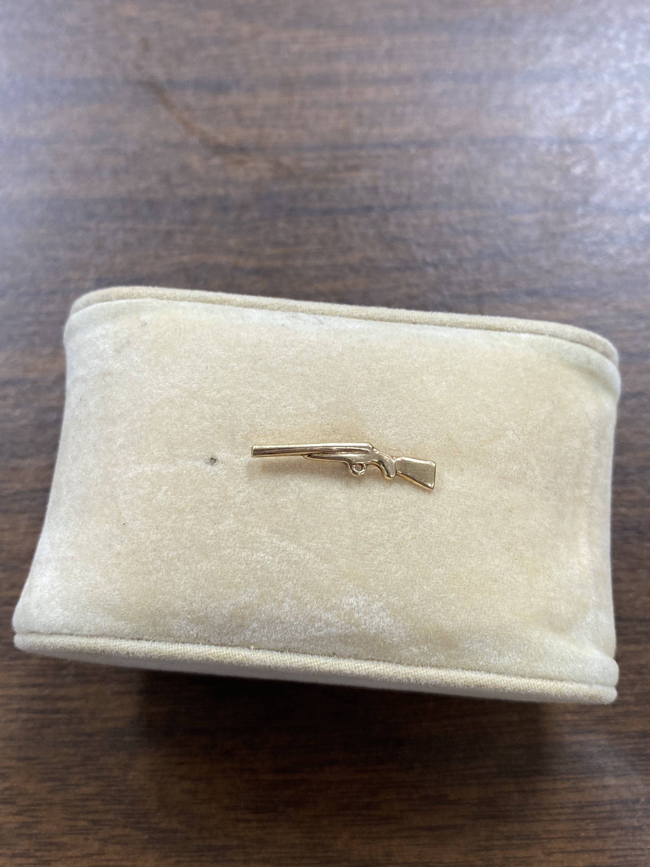 Vintage Antique 14KT Yellow Gold Rifle Gun Long Gun Hat Pin | Etsy