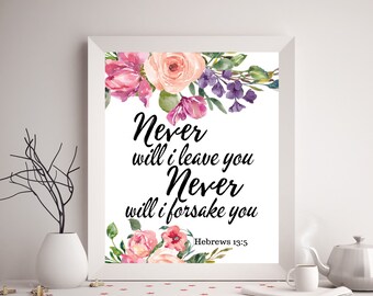 I Will Never Leave - Etsy