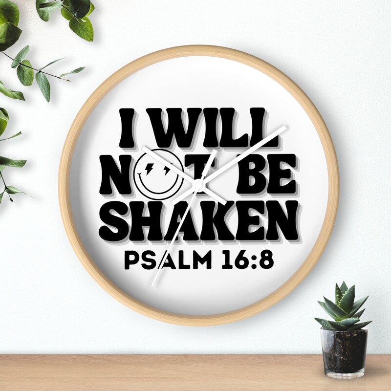 Bible Scripture Clock - Etsy