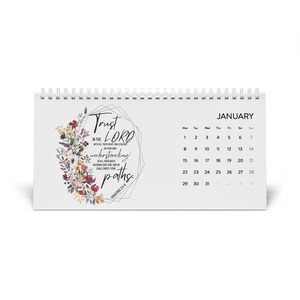 Christian Desk Calendar: Stay Inspired Every Day, Desk Calendar 2025 ...