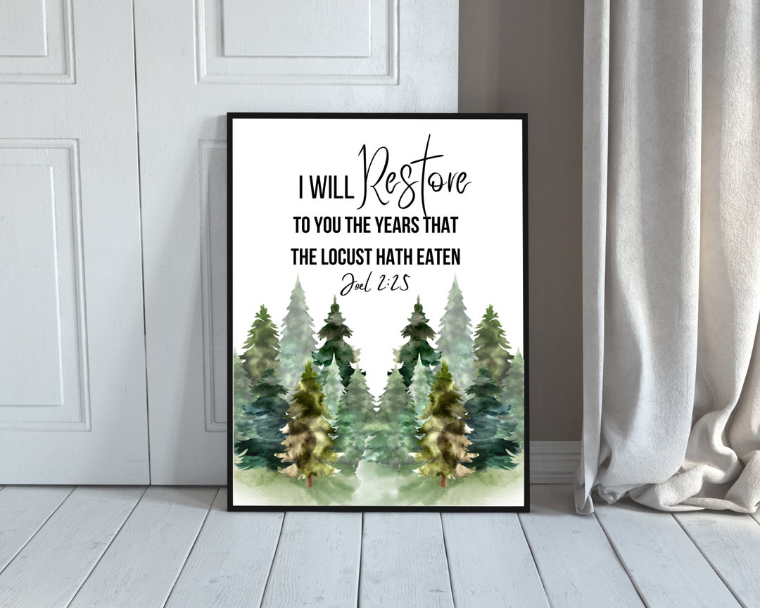 Bible Verse Poster, Scripture Poster, Faith Based Poster, Christian ...