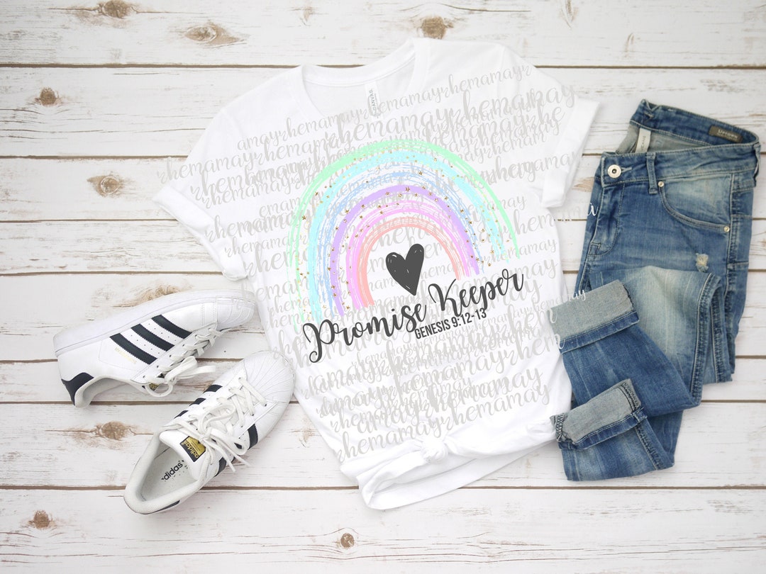 Promise Keeper, Rainbow Png, Christian Png, Rainbow Sublimation ...