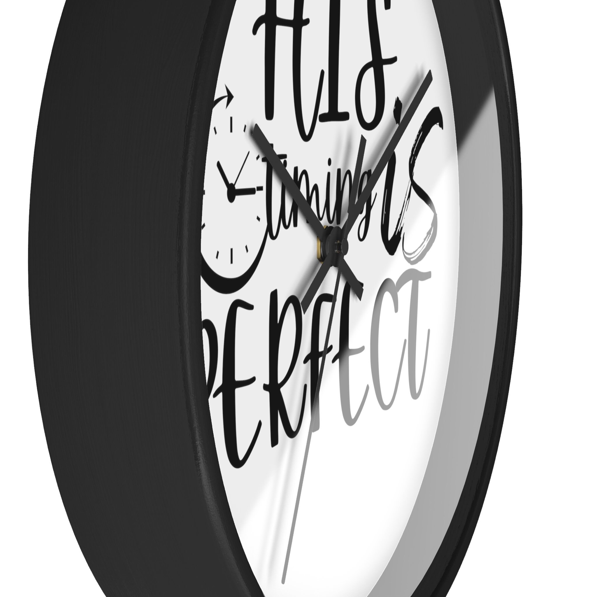 Christian Scripture Clock Stylish Timekeeping With Spiritual Meaning ...