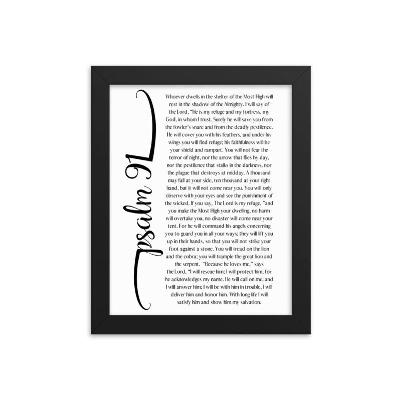 Extra Large Christian Art Framed - Etsy