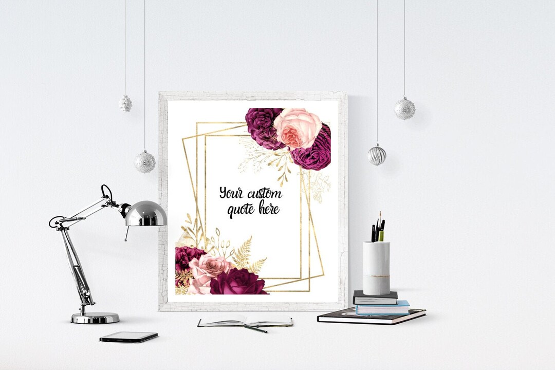 Make Your Own Print, Create Your Own, Custom Text Print, Custom Quote ...