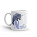 Narwhal Coffee Mug Narwhal Name Mug Narwhal Mug Watercolor - Etsy
