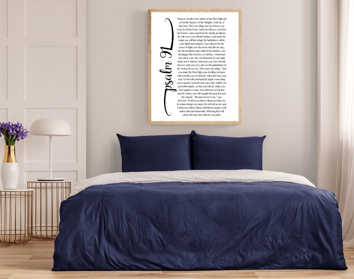 Christian Artwork Scripture Print Bible Verse Art Print | Etsy