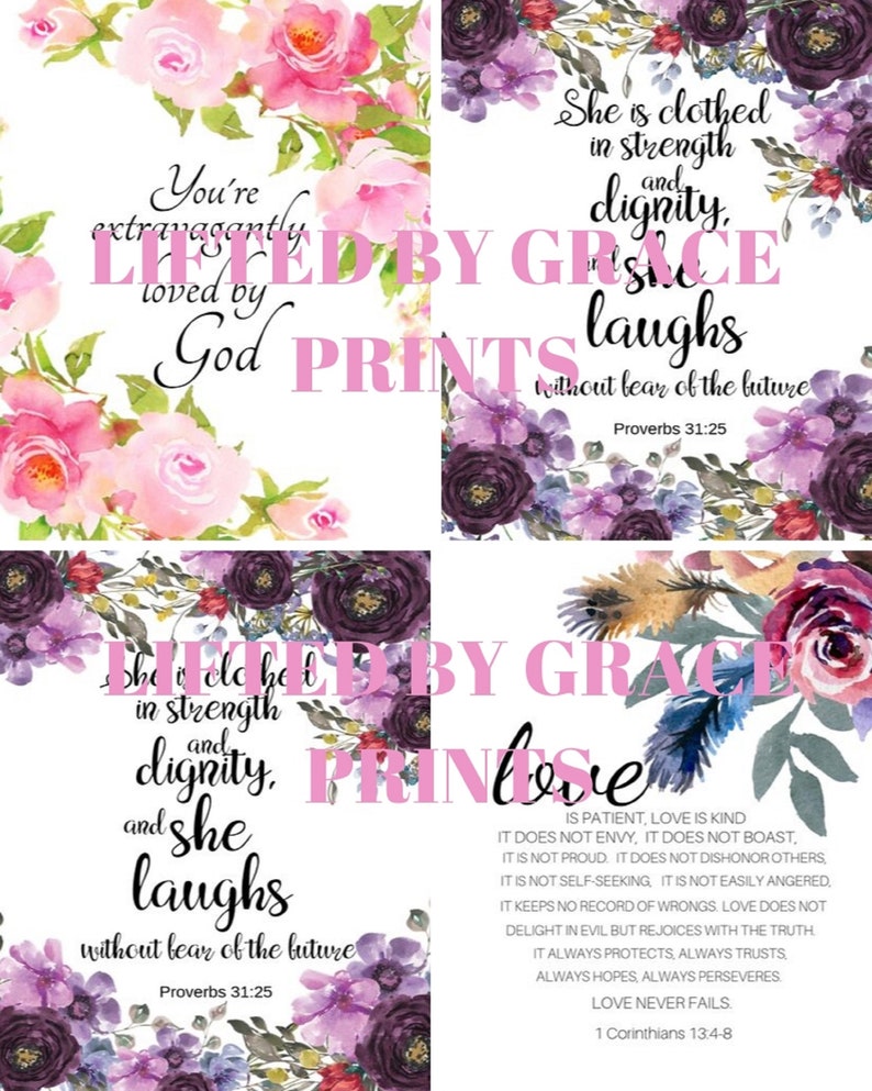 Scripture Cards Printable Bible Verse Bible Cards Scripture - Etsy