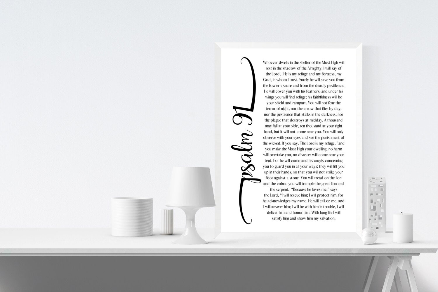 Christian Artwork Scripture Print Bible Verse Art Print | Etsy