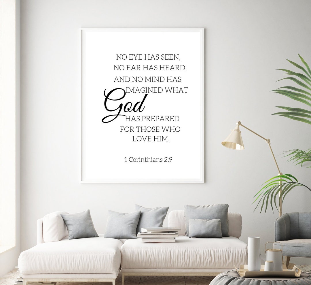 No Eye Has Seen, No Ear Has Heard, and No Mind Has Imagined What God ...