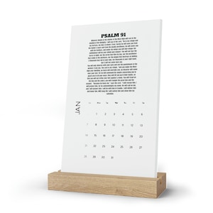 2025 Christian Desk Calendar | Bible Verse Quotes | Daily Inspiration ...