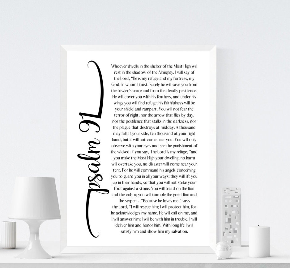 Christian Artwork Scripture Print Bible Verse Art Print | Etsy