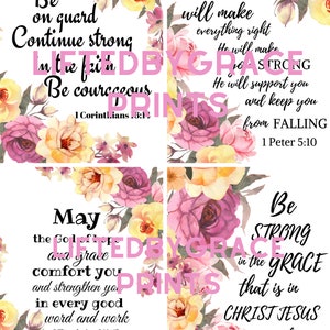 Bundle Scripture Cards, 80 Bible Verse Cards, Scripture Cards ...